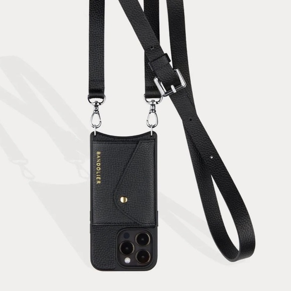 Bandolier | Cell Phones & Accessories | Nwt Bandolier Black Leather ...